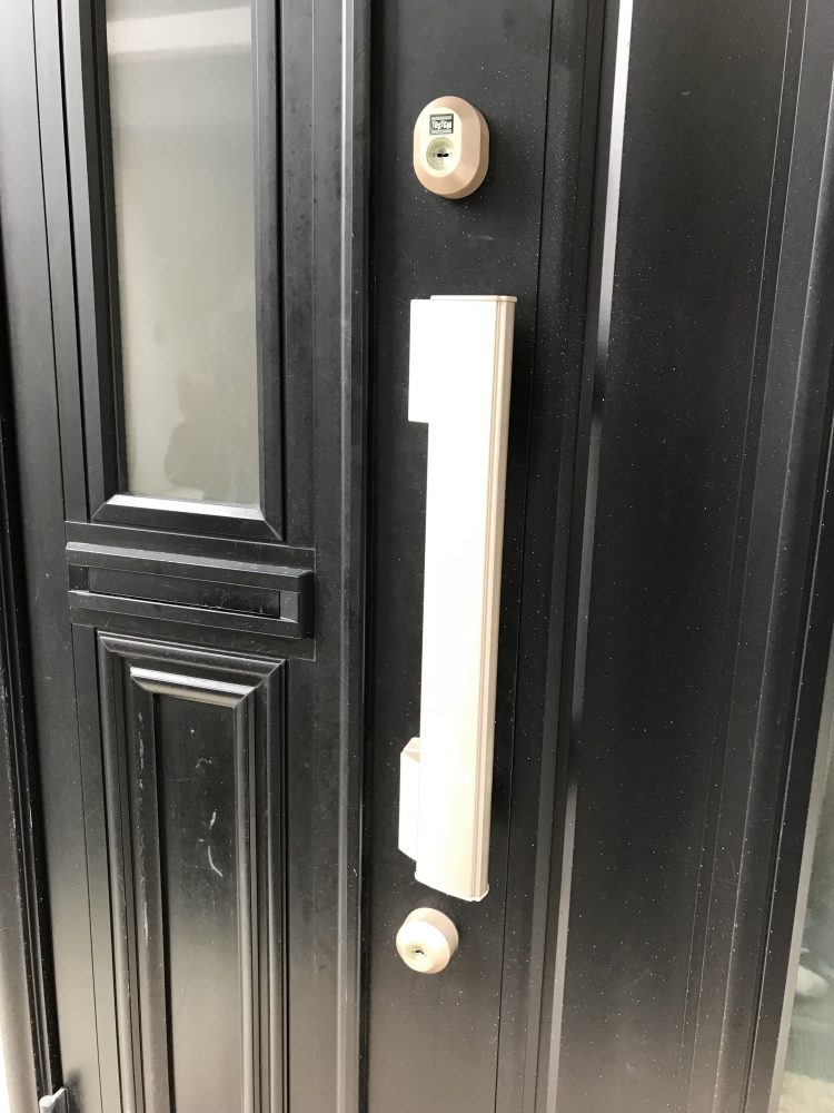 【堺市中区八田北町】トステム TOSTEM プレナスII 【QDC-17+18+19】8㍉ 鍵交換 工事事例｜大阪府堺市で鍵･防犯のことなら カギの救急車 鳳店