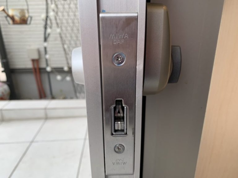 【堺市中区東八田】Ykk ap コンコード 引き戸 鍵交換 美和ロック 【DAF】鍵取り換え シリンダー交換 工事事例｜大阪府堺市で鍵･防犯のことなら カギの救急車 鳳店