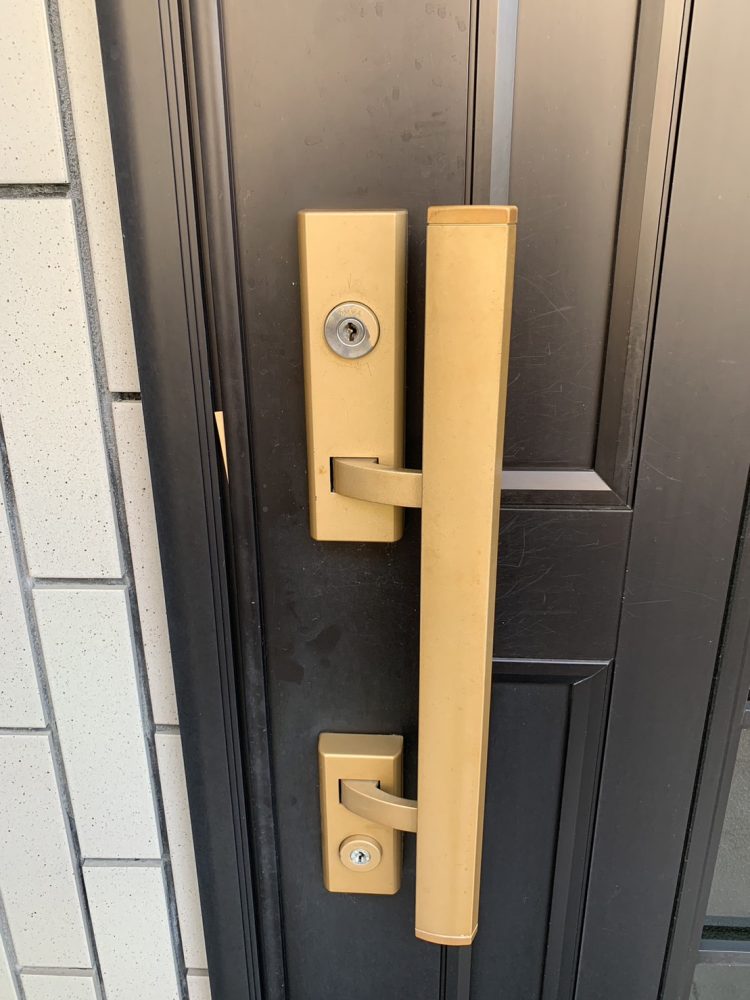 【堺市中区土塔町】美和ロック 『PESP』 錠ケース 取り換え ラッチ不良 YKKドア 鍵取り換え シリンダー交換 工事事例｜大阪府堺市で鍵･防犯のことなら カギの救急車 鳳店