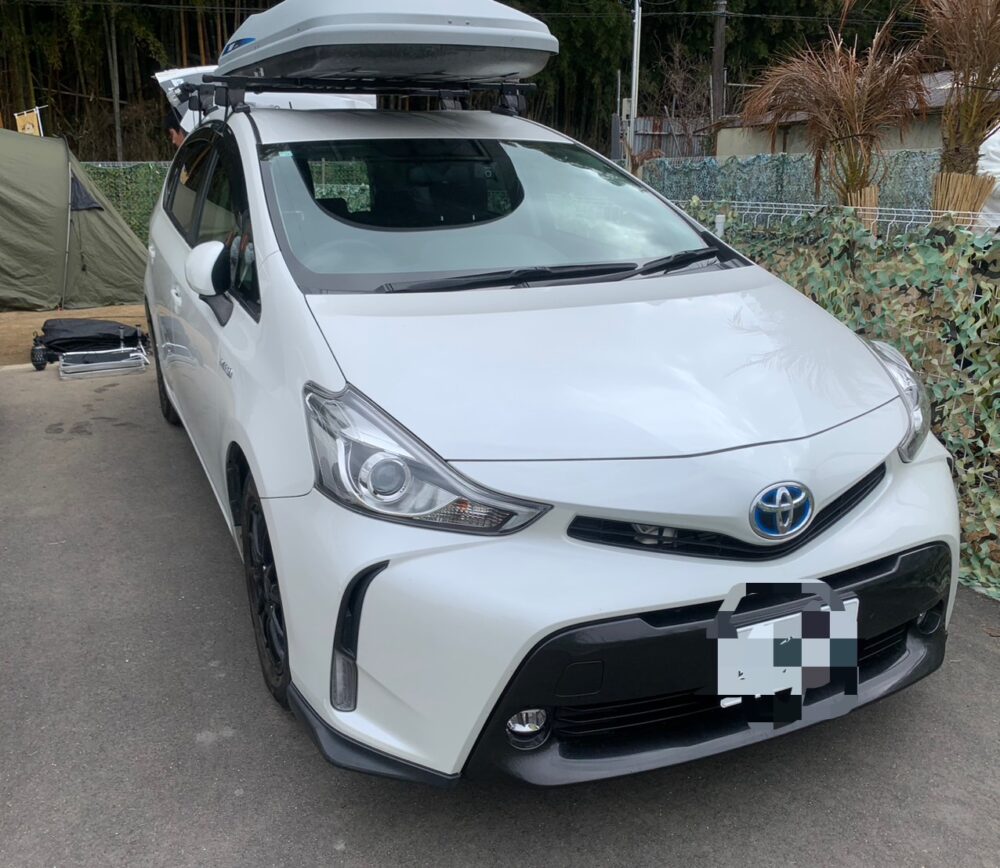 【千早赤阪村】平成28年式(2016年) TOYOTA(トヨタ)Priusa(プリウスα) 解錠 インキー インロック解錠 カギ閉じ込め 工事 ...