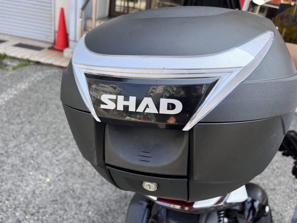【奈良県より御来店】SHAD(シャッド) SH34 合鍵作成 トップケース 合鍵 リアボックス パニアケース 工事事例｜大阪府堺市で鍵･防犯のことなら カギの救急車 鳳店